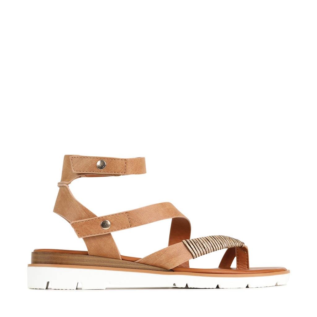 Los Cabos Abigail | Women Ankle Strap Sandals | Ankle Strap Coconut ...