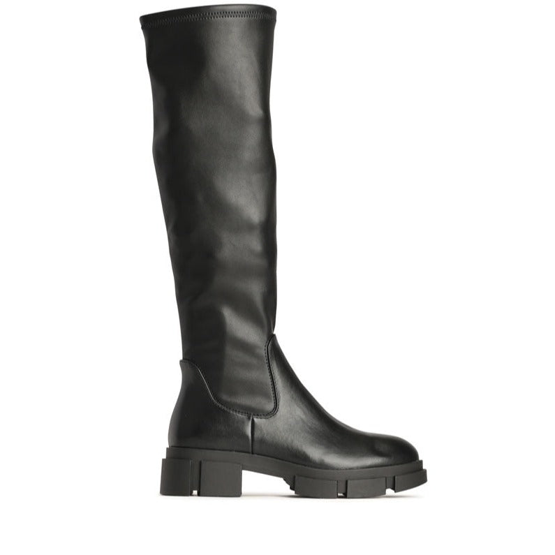 Los Cabos Eleanor | Women Long Boots | Stretchy Upper Knee High Boots ...
